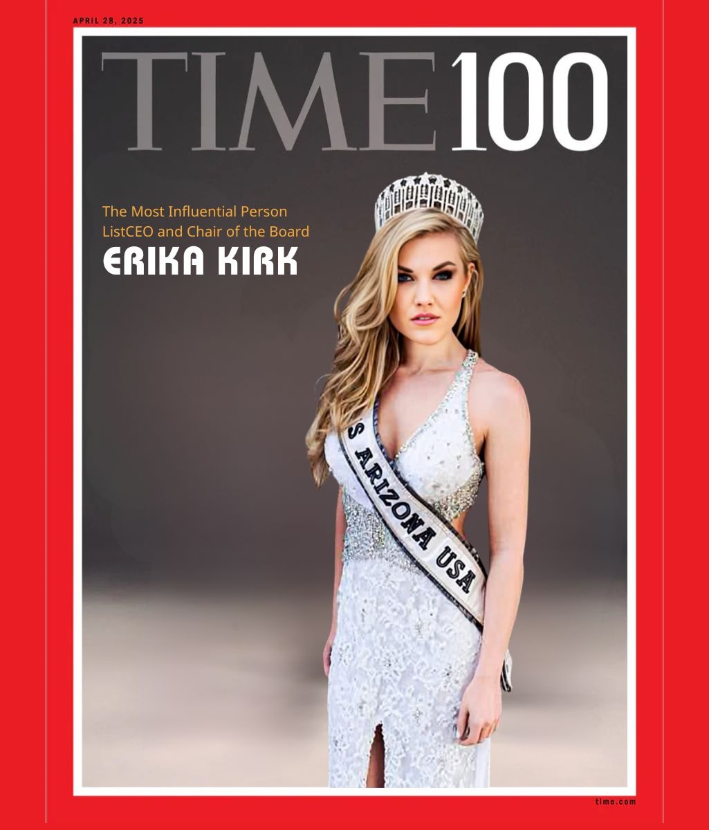 FOR THE FIRST TIME IN HISTORY: Erika Kirk Has Been Named One of TIME ...